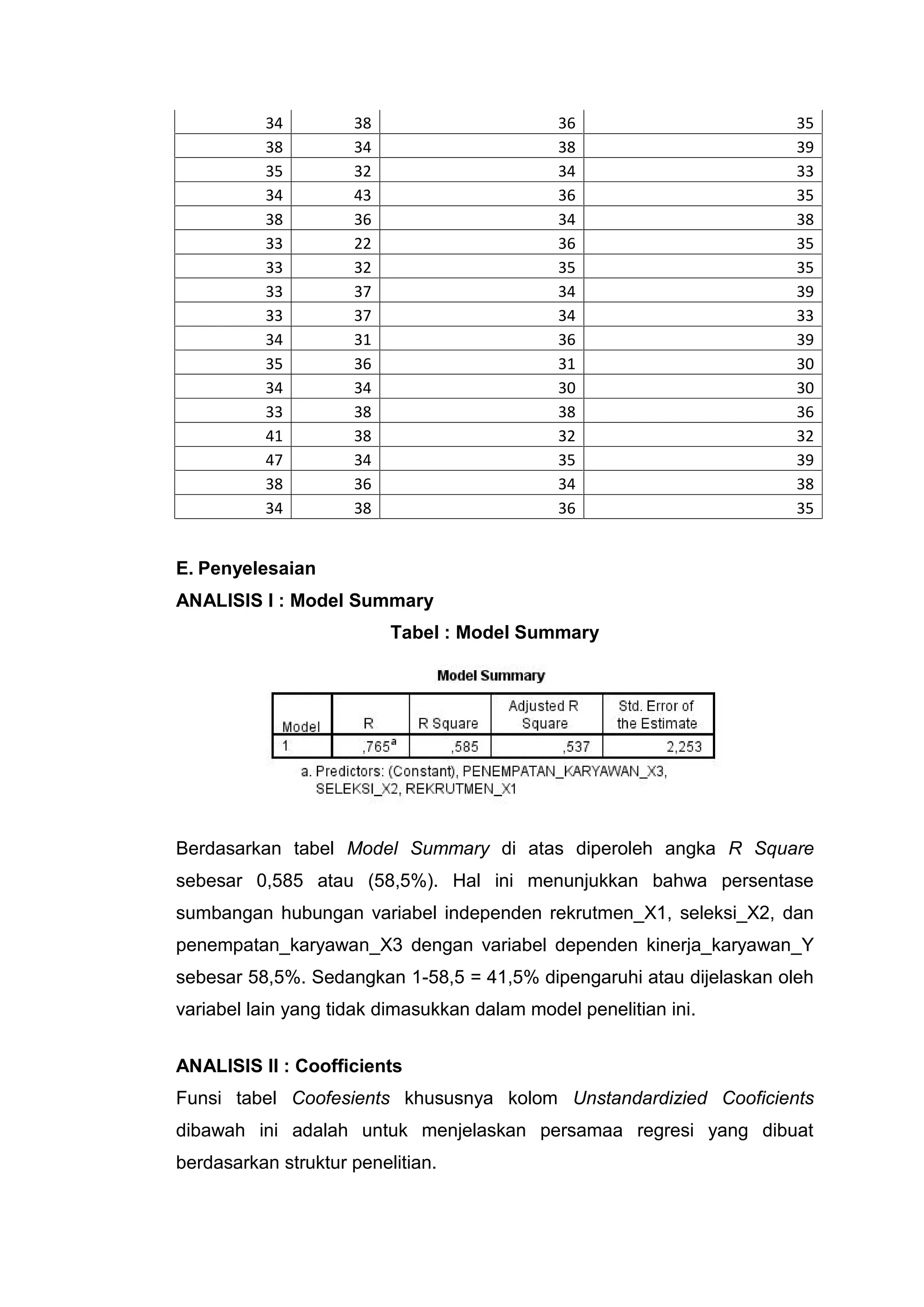 Analisis Regresi Linier Berganda Marsandi | PDF