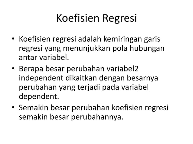 Analisis Regresi (Regresi linear sederhana dan berganda).ppt