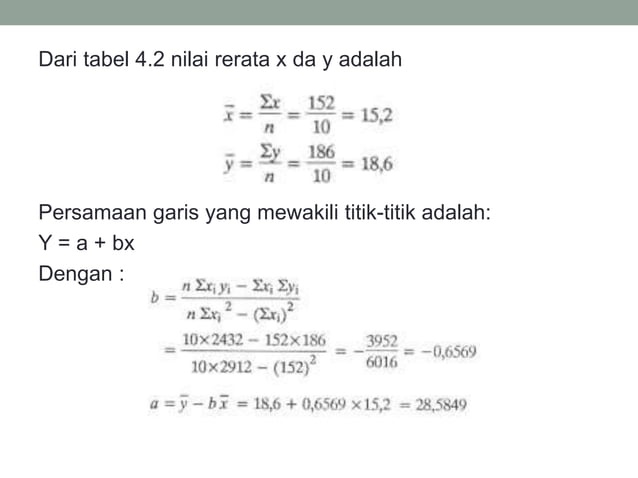 Analisis regresi | PPT