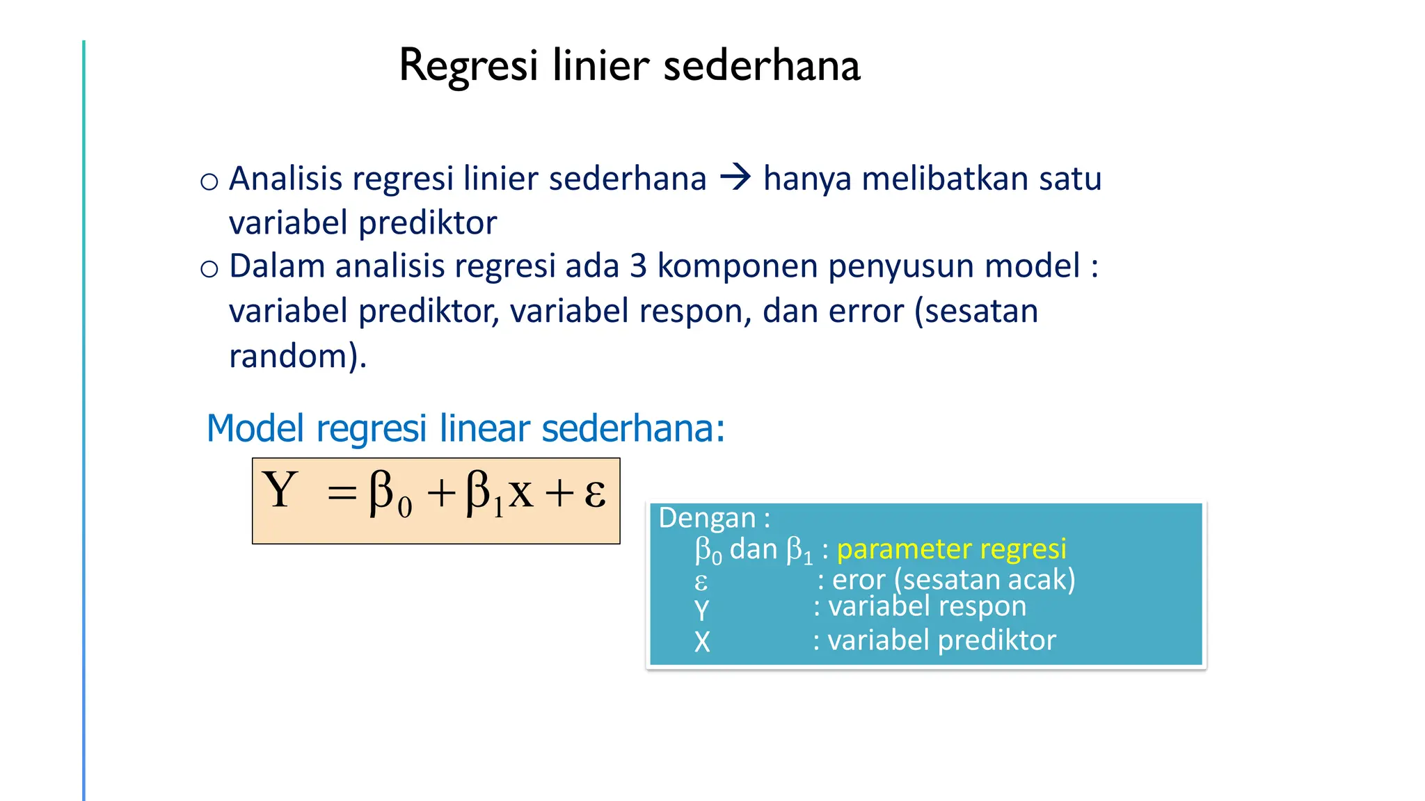 Analisis Regresi Sederhana pada penyakit hewan | PDF