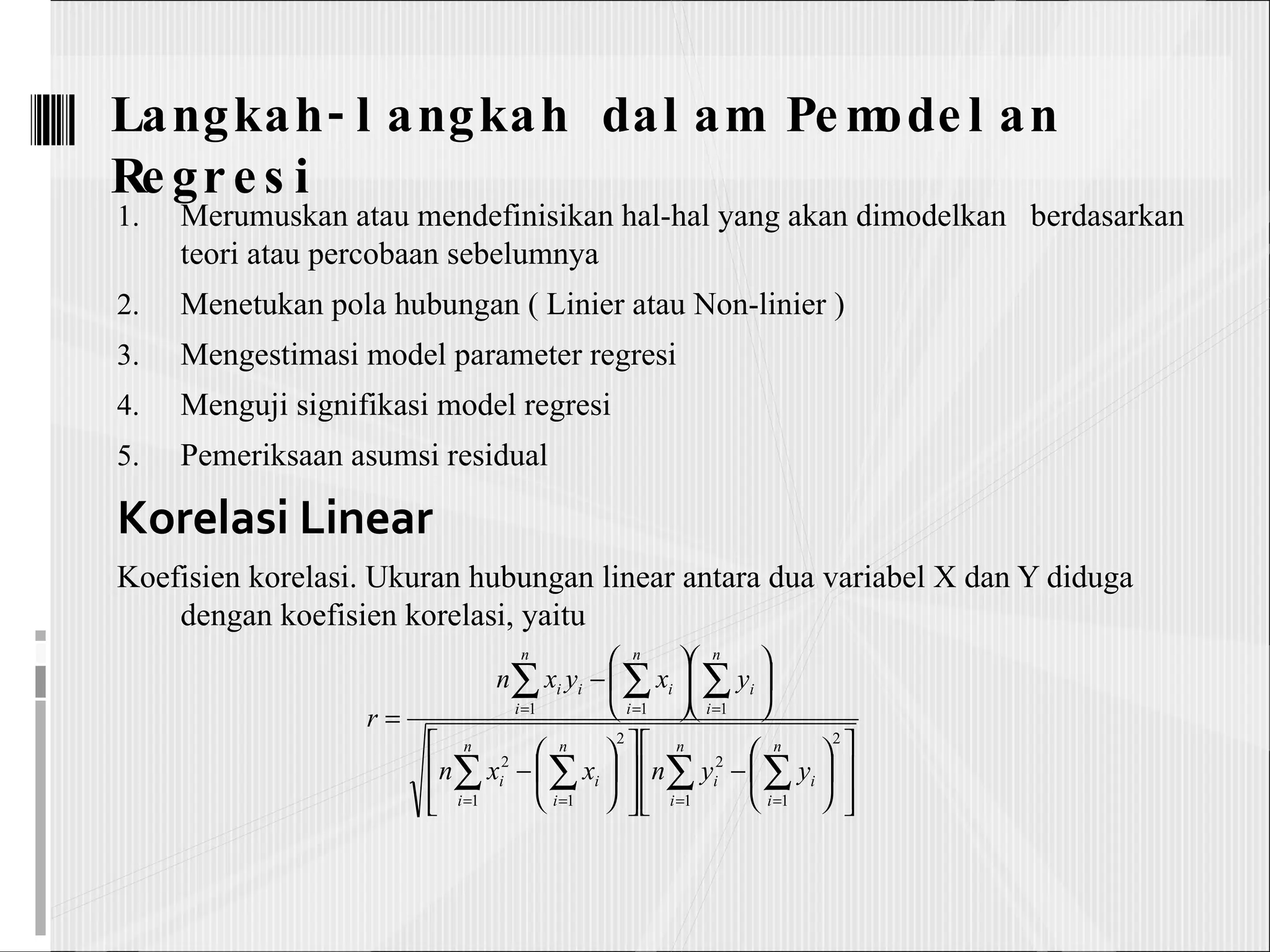 Analisis Regresi Upload | PPT