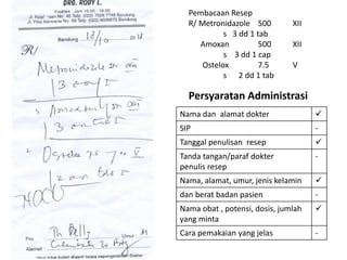 Analisis resep | PPTX