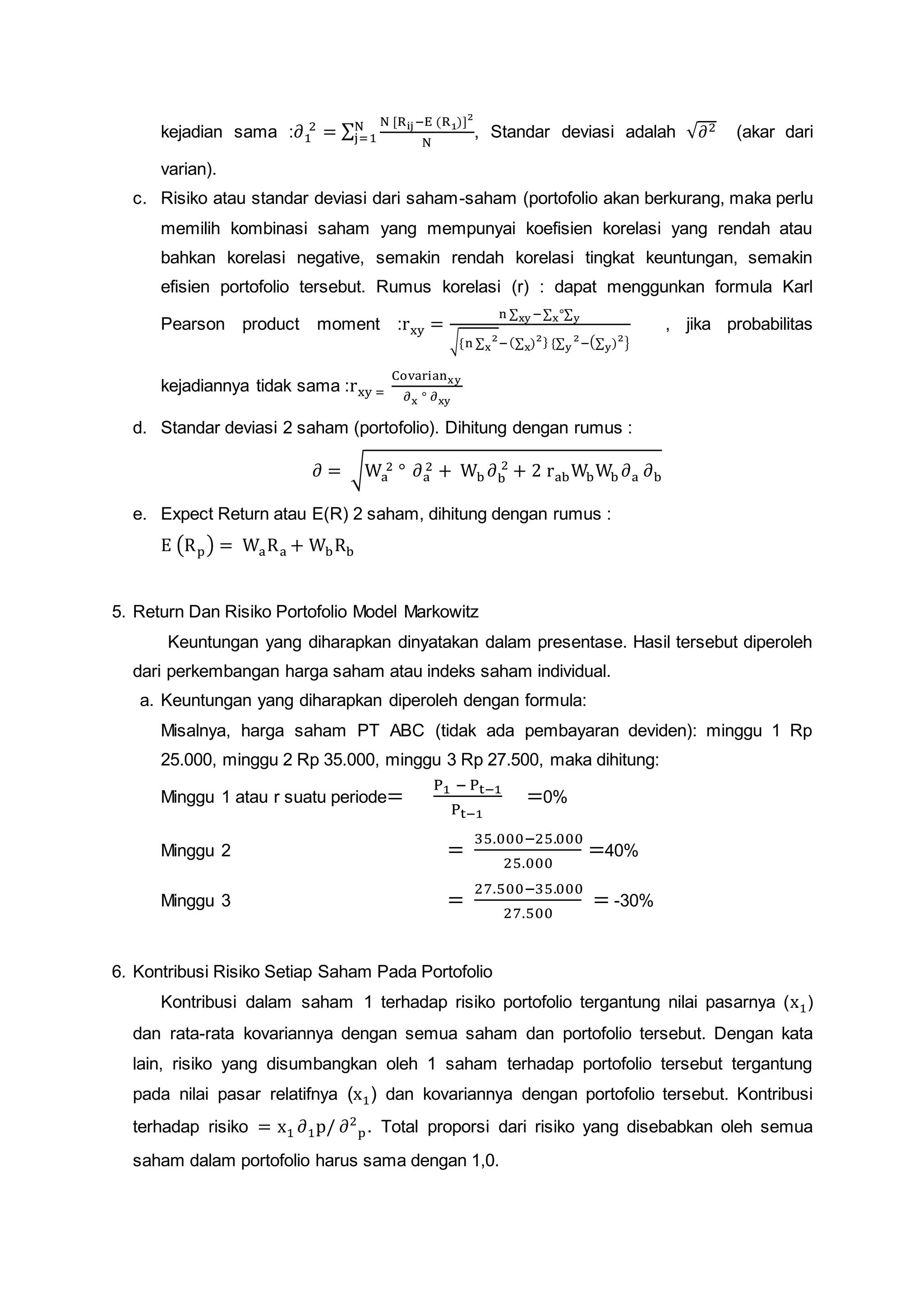 Analisis risiko total | DOCX