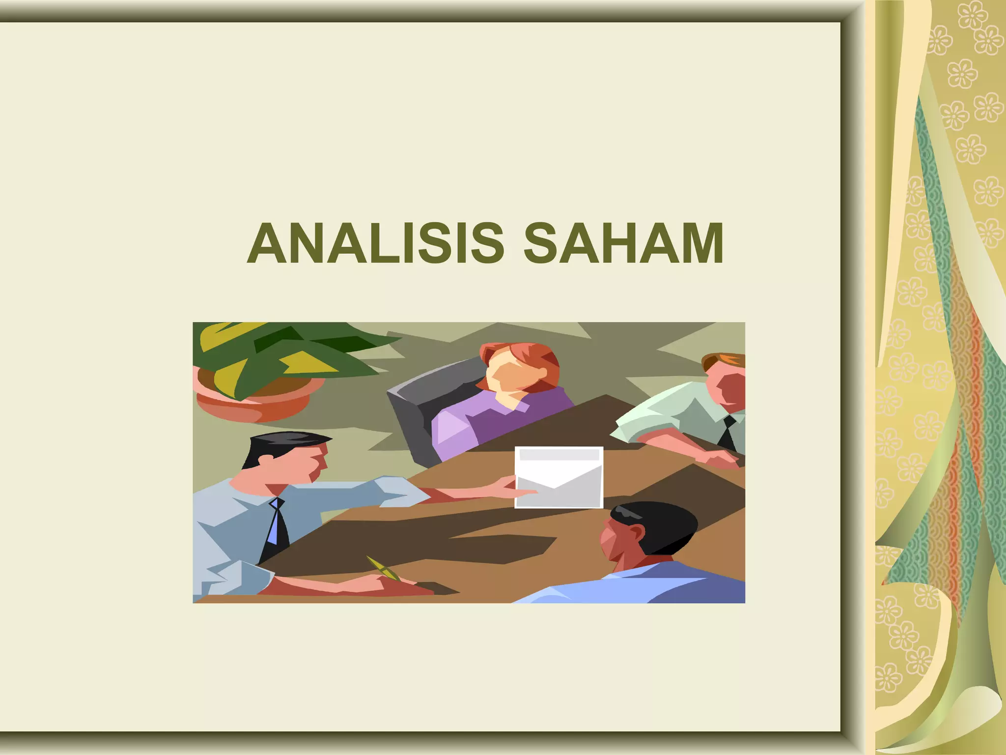Analisis saham | PPT