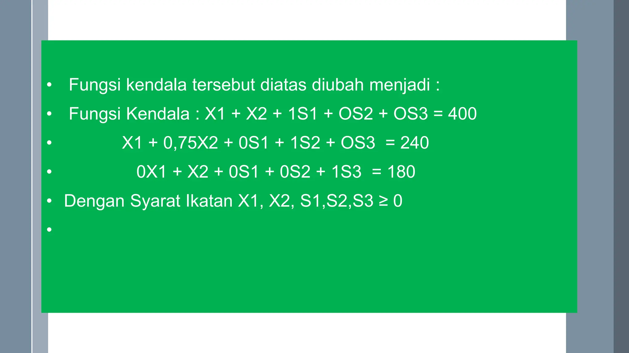 ANALISIS SENSITIVITAS SIMPLEKS BESERTA PERUBAHAN KONTRIBUSI.pptx