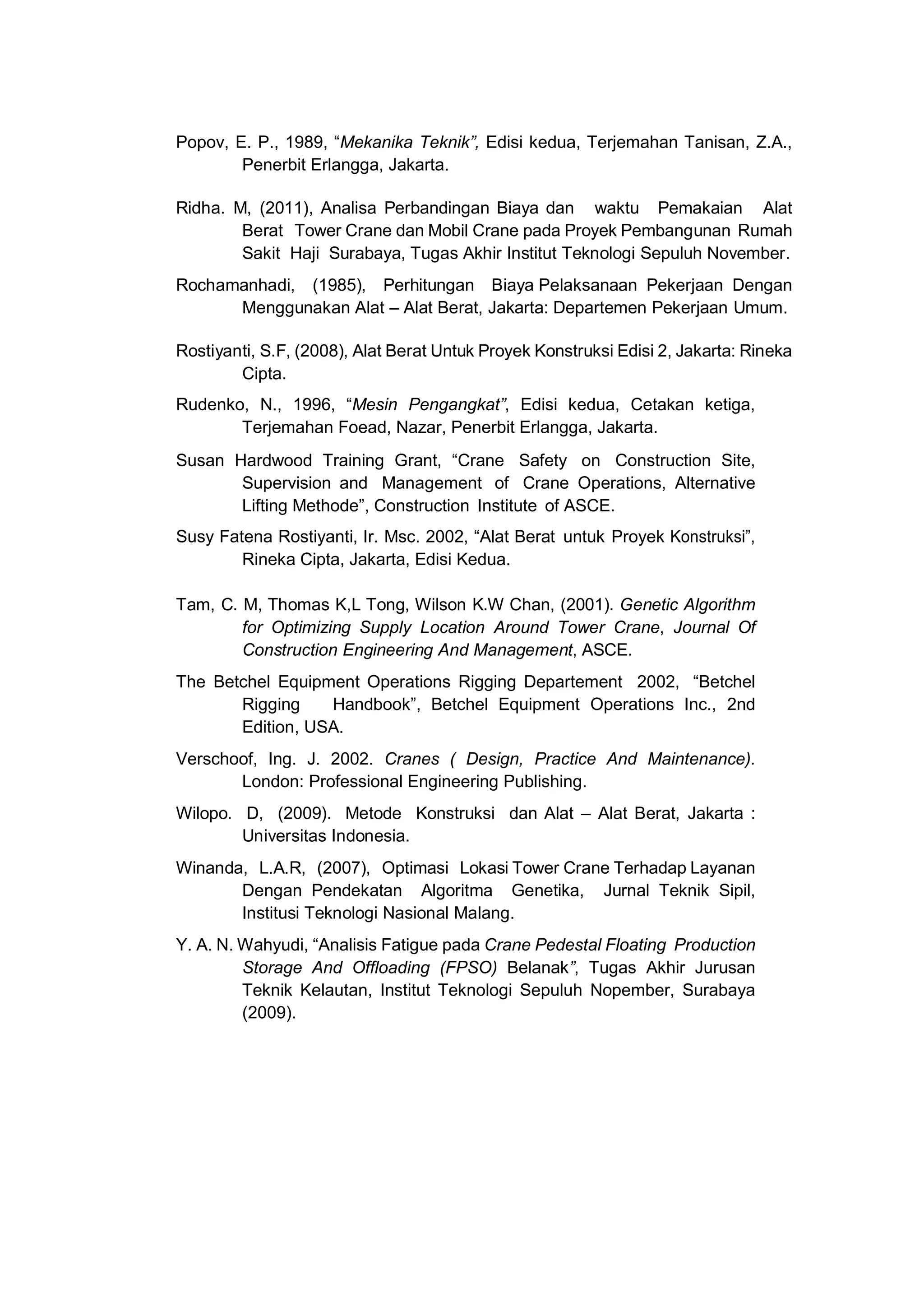 Analisis simulasi tegangan twist lock rubber tired gantry crane (rtgc ...