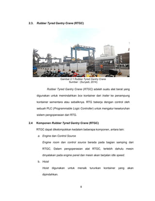Analisis simulasi tegangan twist lock rubber tired gantry crane (rtgc ...