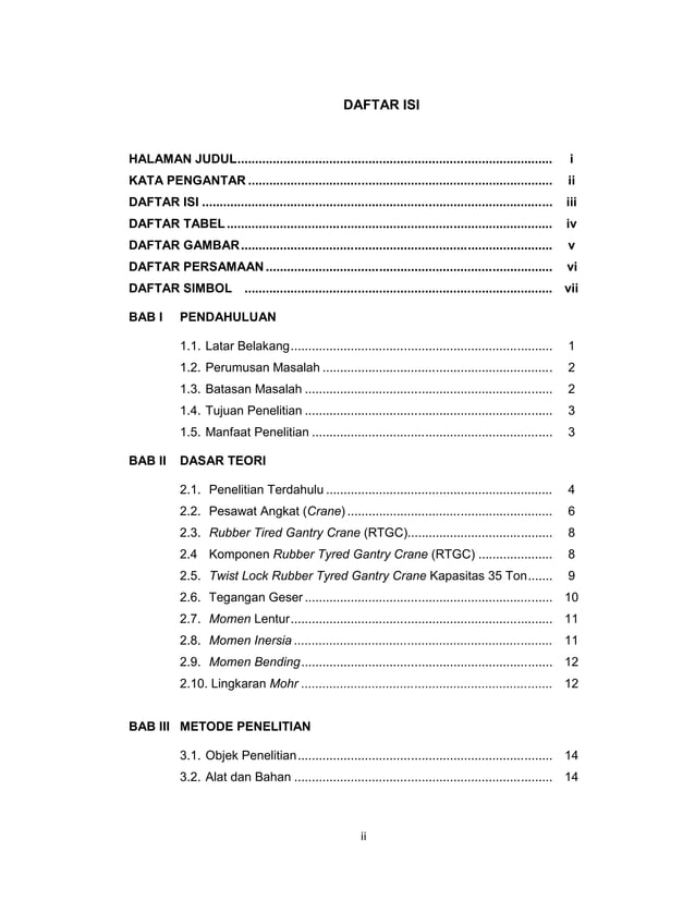 Analisis simulasi tegangan twist lock rubber tired gantry crane (rtgc ...