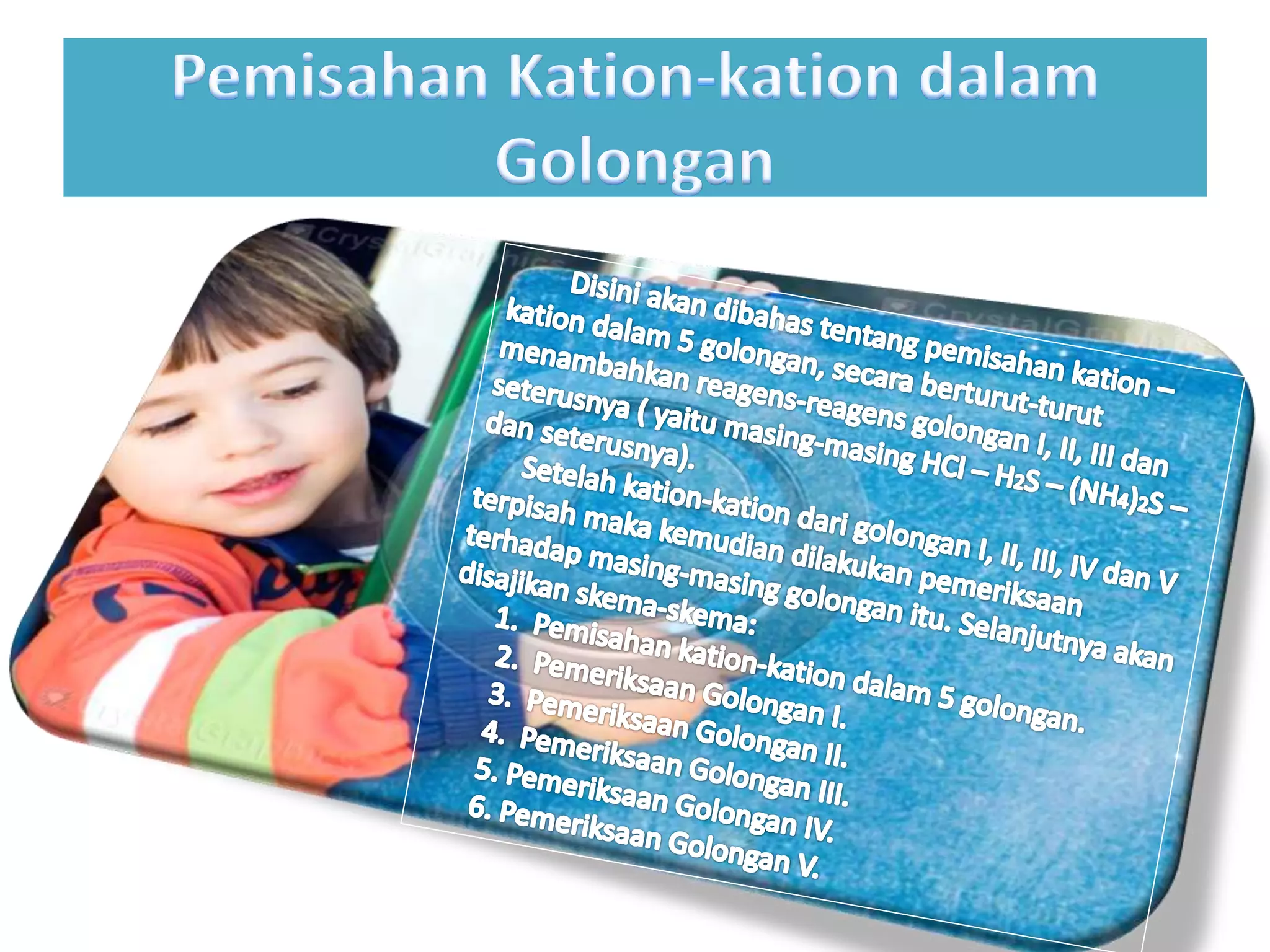 Analisis sistematis kation kation | PPTX
