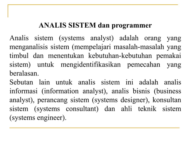 Analisis Sistem & Perancangan Informasi.ppt