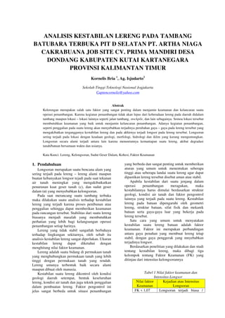 Analisis Stabilitas Lereng Pada Tambang Batubara.pdf