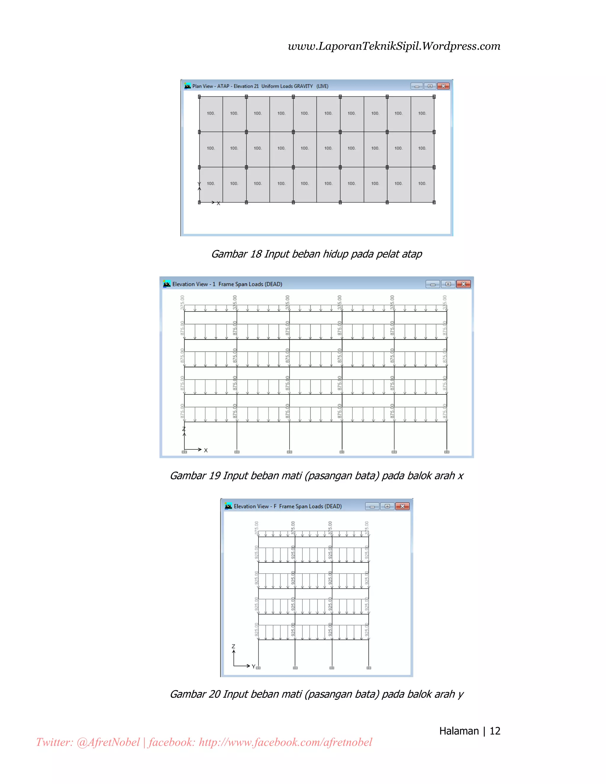 Analisis struktur gedung bertingkat rendah dengan software etabs v9 | PDF