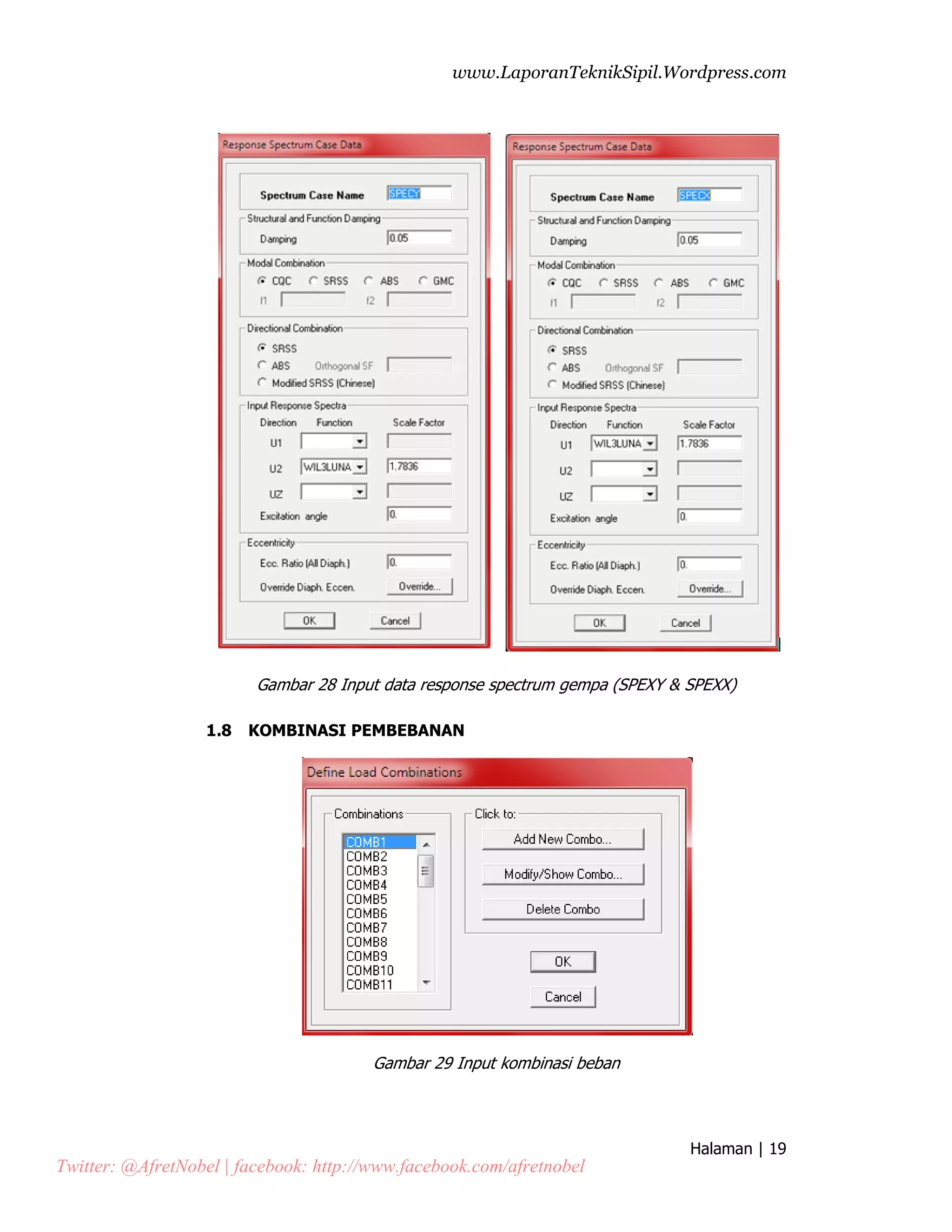 Analisis struktur gedung bertingkat rendah dengan software etabs v9 | PDF