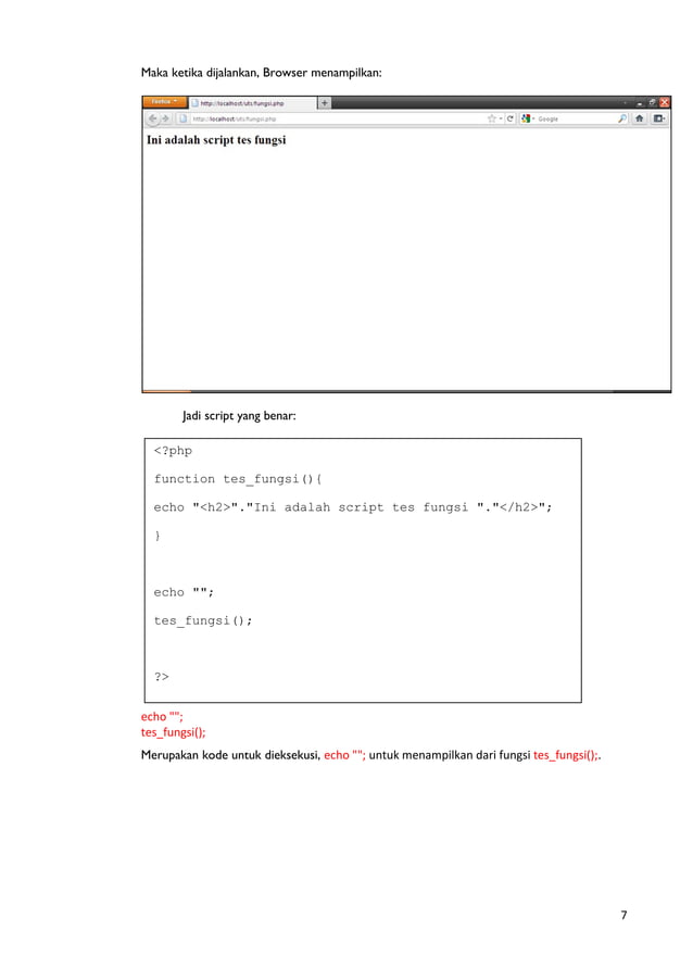 Analisis Suatu Script Web | PDF