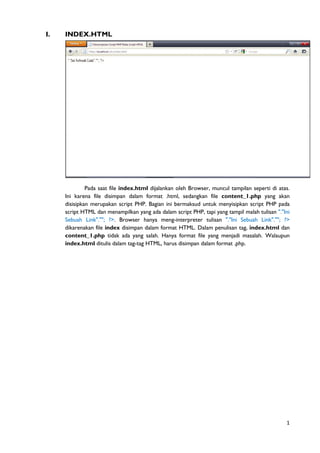 Analisis Suatu Script Web | PDF