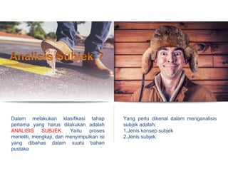 Analisis Subjek (Jenis Konsep dan Jenis Subjek).ppt