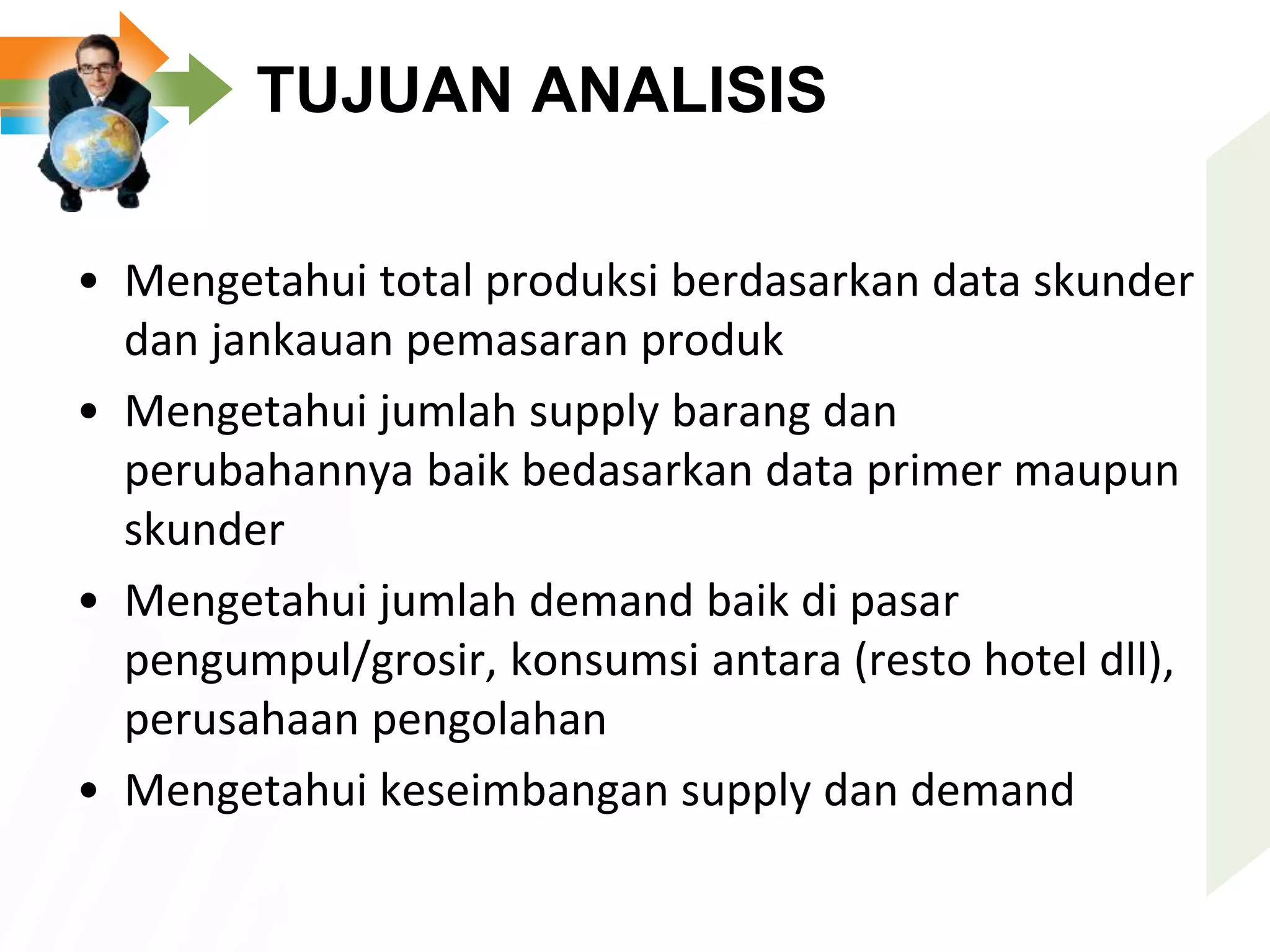 Analisis supply demand | PPTX