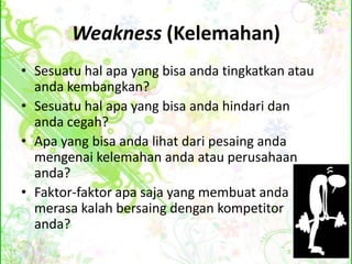 Analisis swot | PPTX