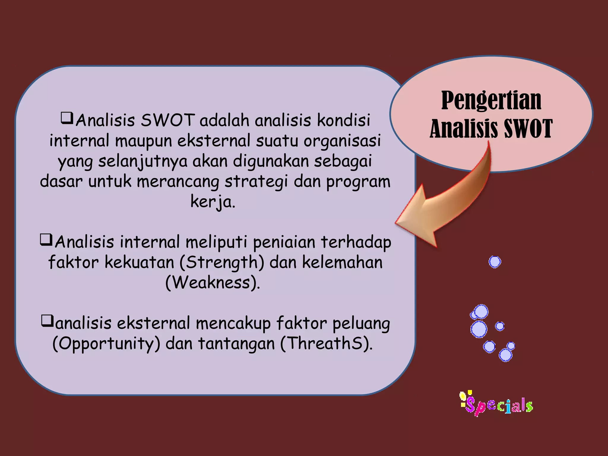 Analisis swot | PPT