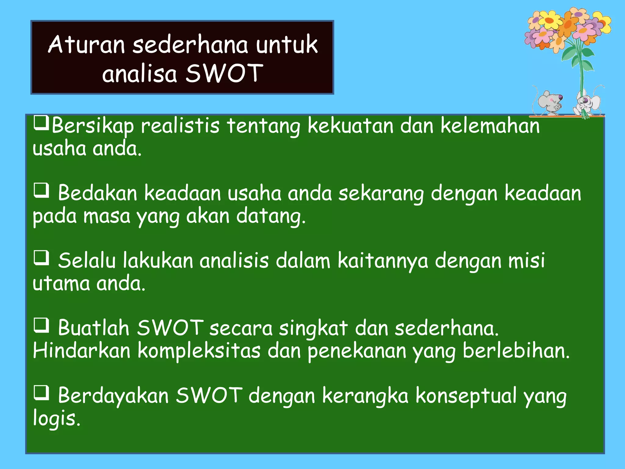 Analisis swot | PPT