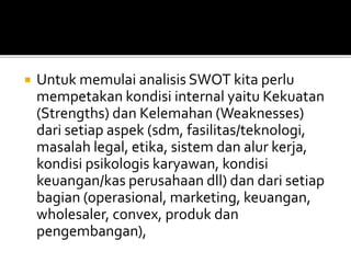 Analisis swot | PPTX
