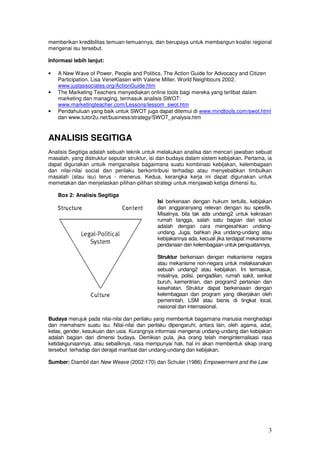 Analisis swot | PDF