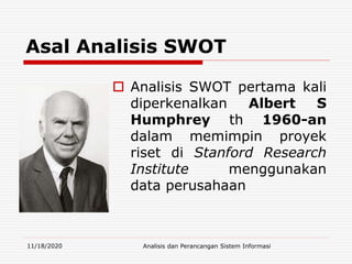 Analisis SWOT | PPTX