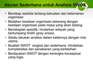 Analisis SWOT, Definisi, Aplikasi/penerapan.ppt | Free Download