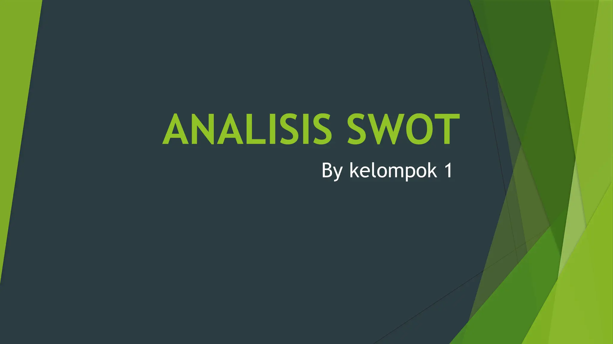ANALISIS SWOT.......................pptx