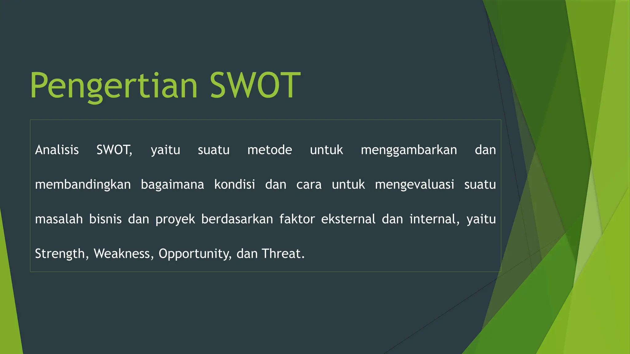 ANALISIS SWOT.......................pptx