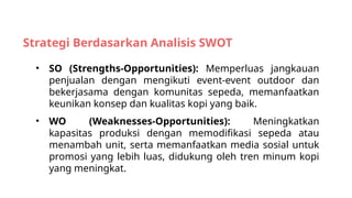 ANALISIS SWOT dan STRATEGI PENERAPANNYA DALAM BISNIS | PPTX