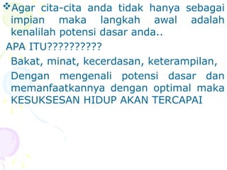 PTT pemahaman diri tentang Analisis SWOT | PPT