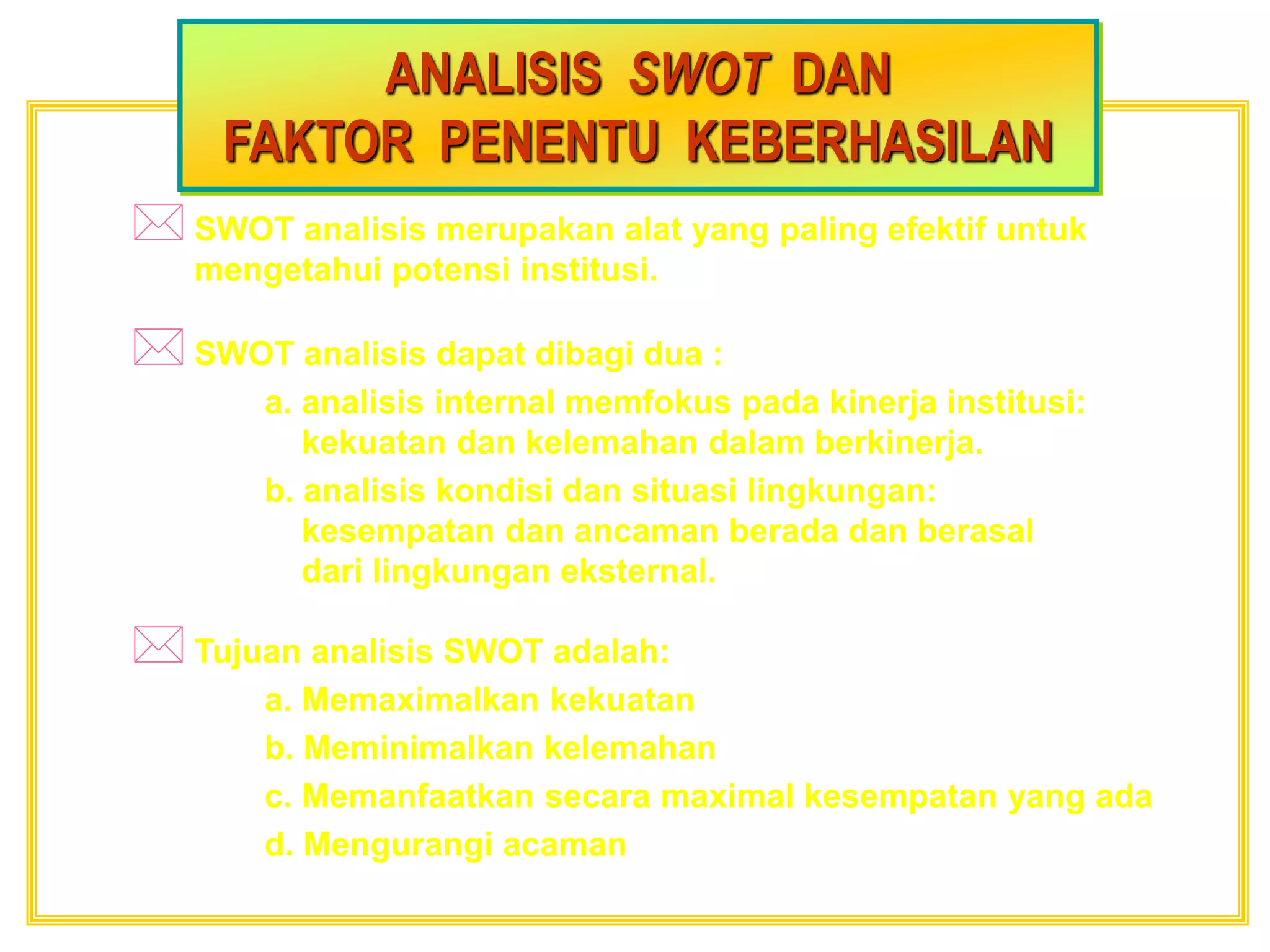 Analisis SWOT | PPT