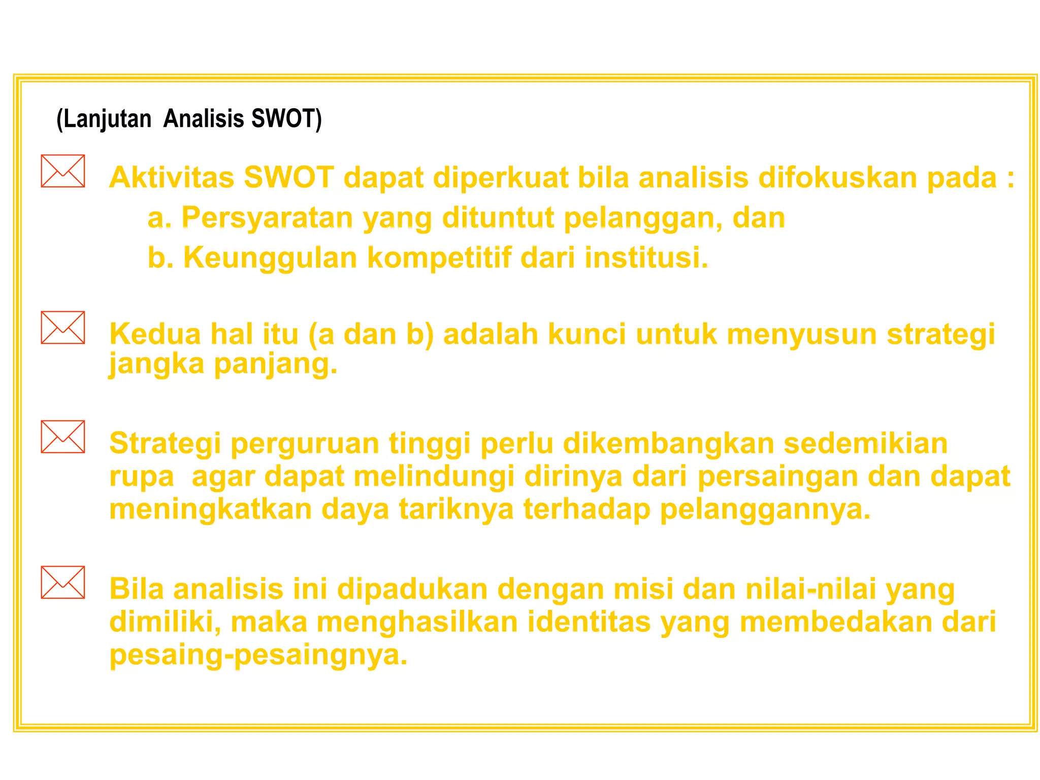 Analisis SWOT | PPT