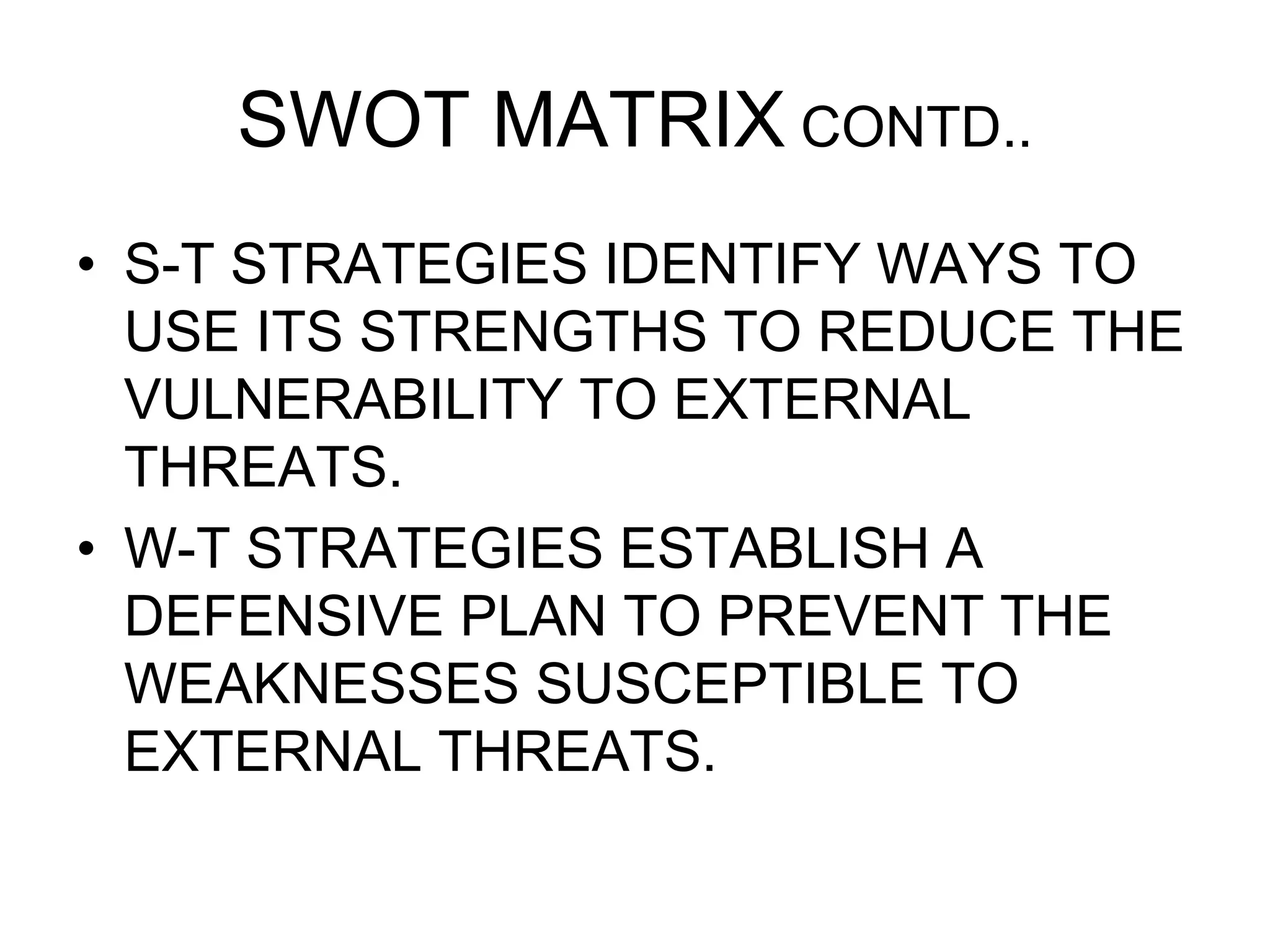 Analisis SWOT | PPT