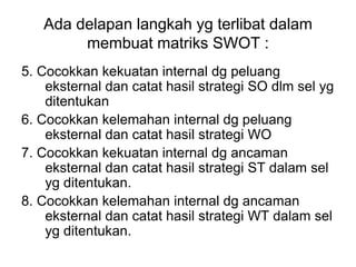 analisis swot B.ppt