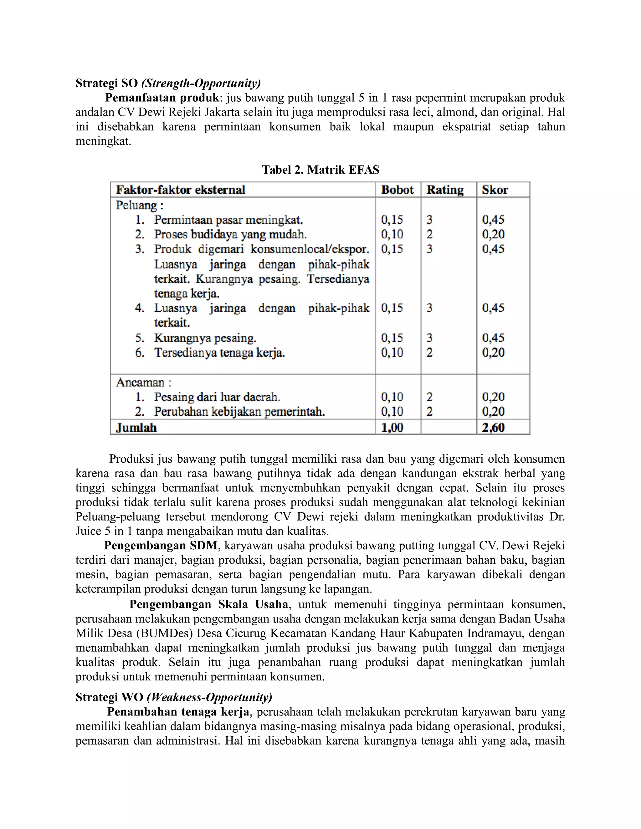 Analisis swot dalam menentukan strategi pemasaran | PDF