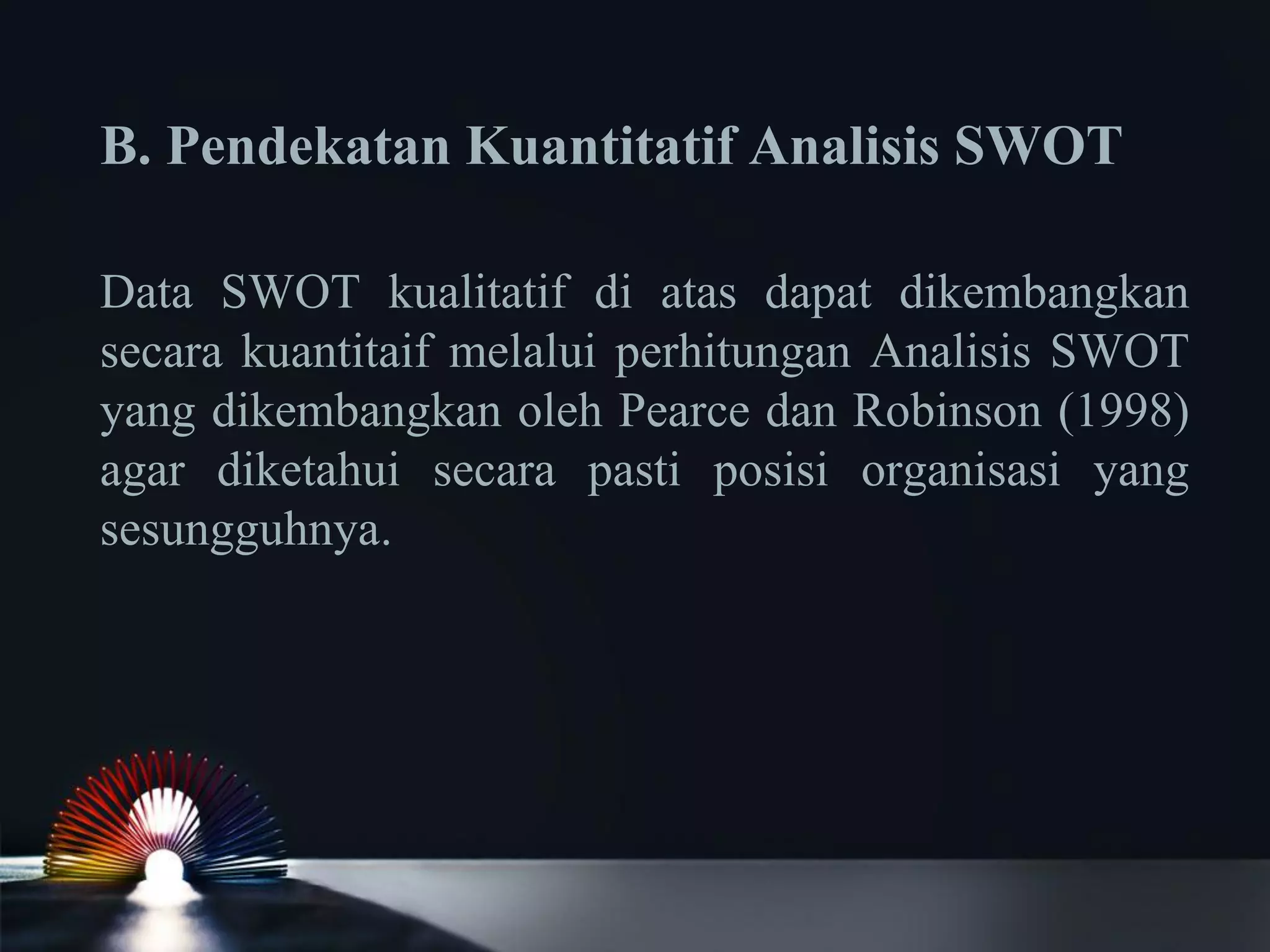 Analisis swot fix | PDF