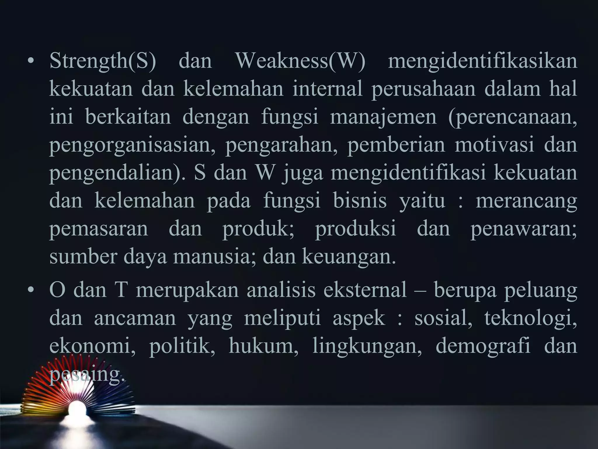 Analisis swot fix | PDF