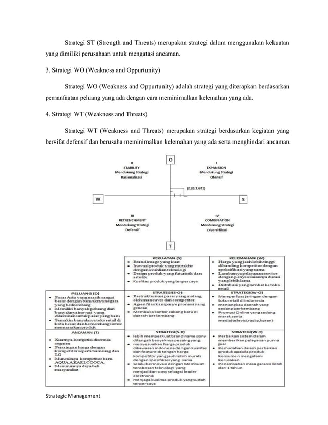 Analisis swot pt. indofood sukses makmur | PDF