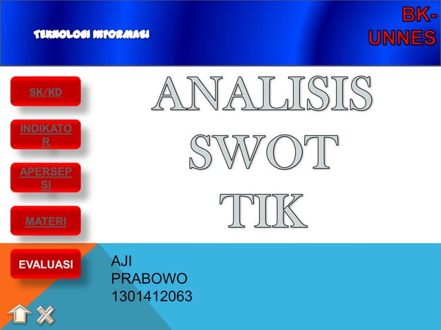 Analisis Swot Tik Bimbingan dan Konseling | PPTX
