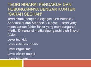 Analisis talkshow sarah sechan | PPT
