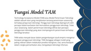 Contoh Penelitian Financial Technology Menggunakan Analisis TAM | PDF