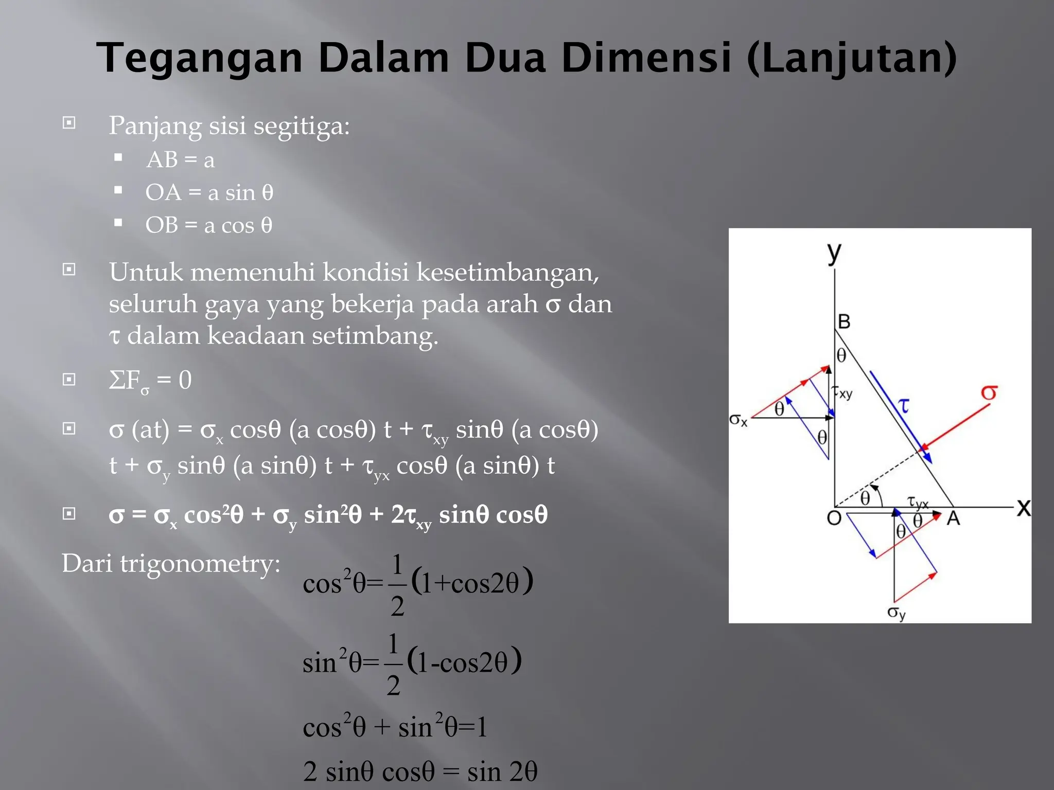 Materi kuliah Analisis Tegangan dan Regangan.pptx