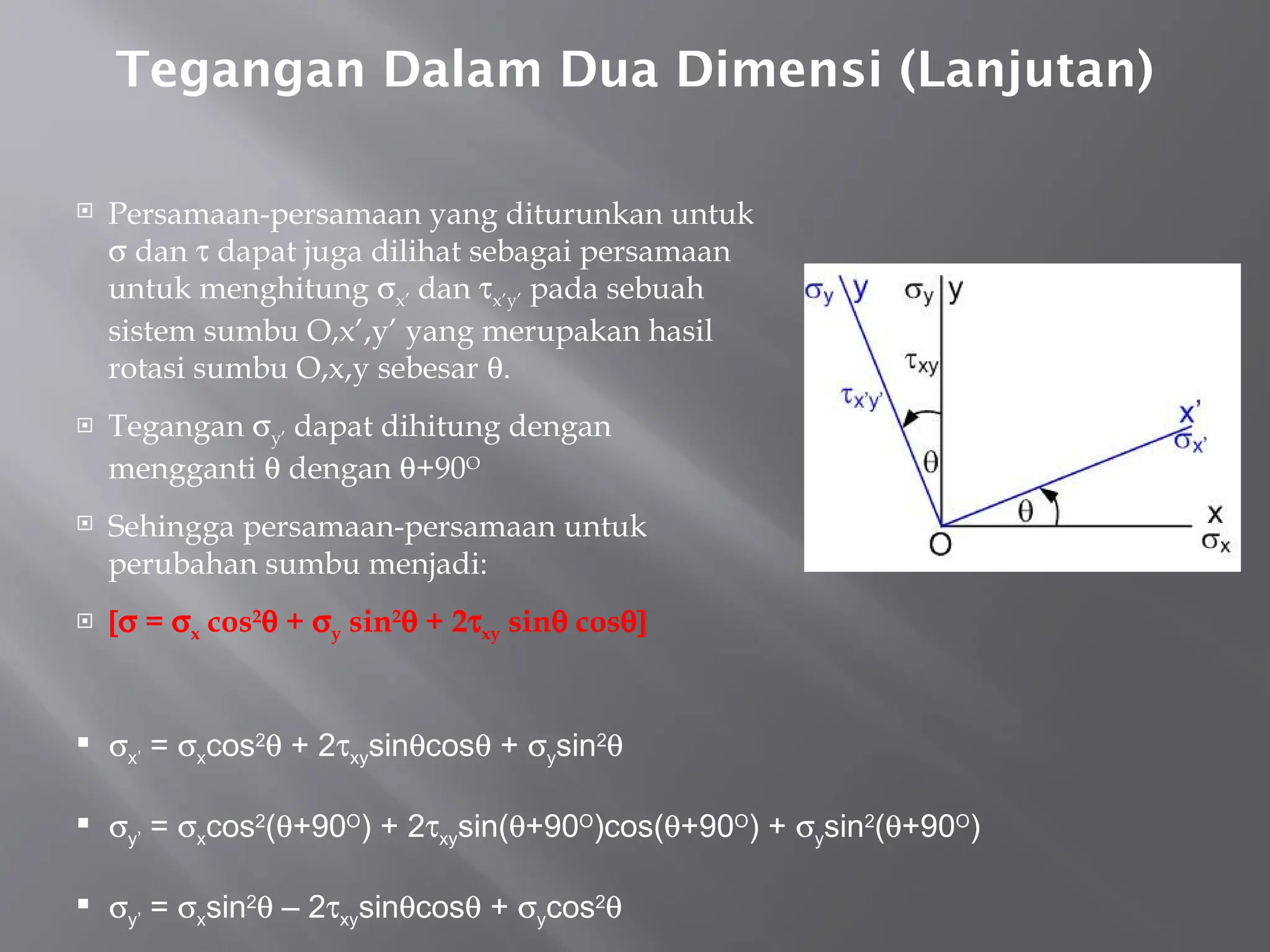 Materi kuliah Analisis Tegangan dan Regangan.pptx