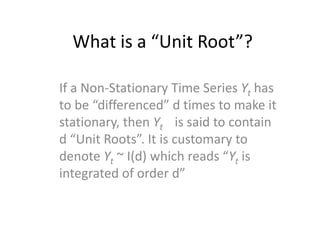 Analisis time series | PPT