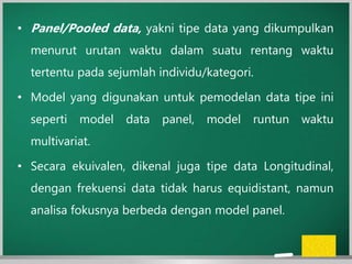 Analisis Time Series | PPTX