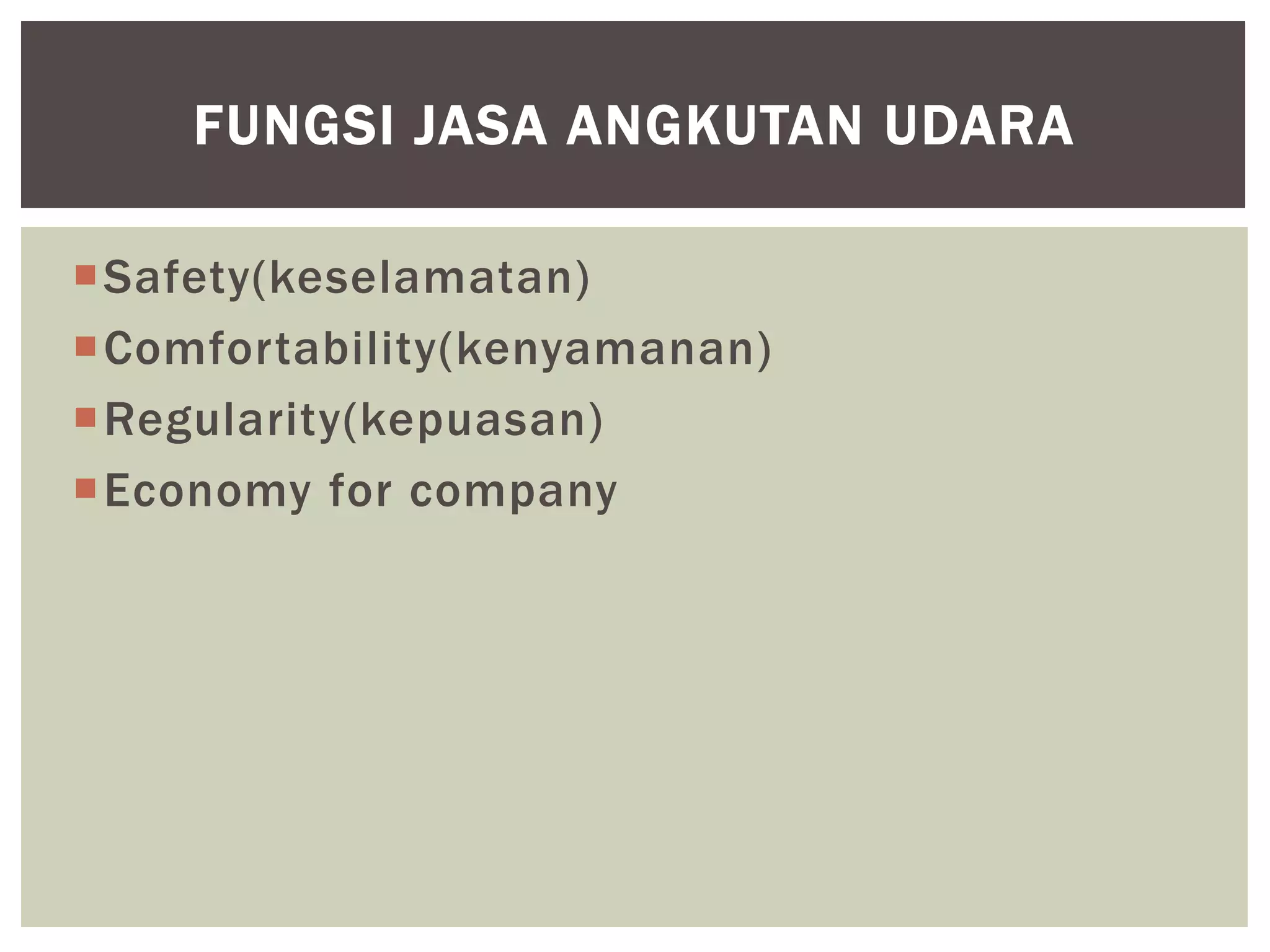 Analisis timetable penerbangan dari dan ke bandara radin | PPTX