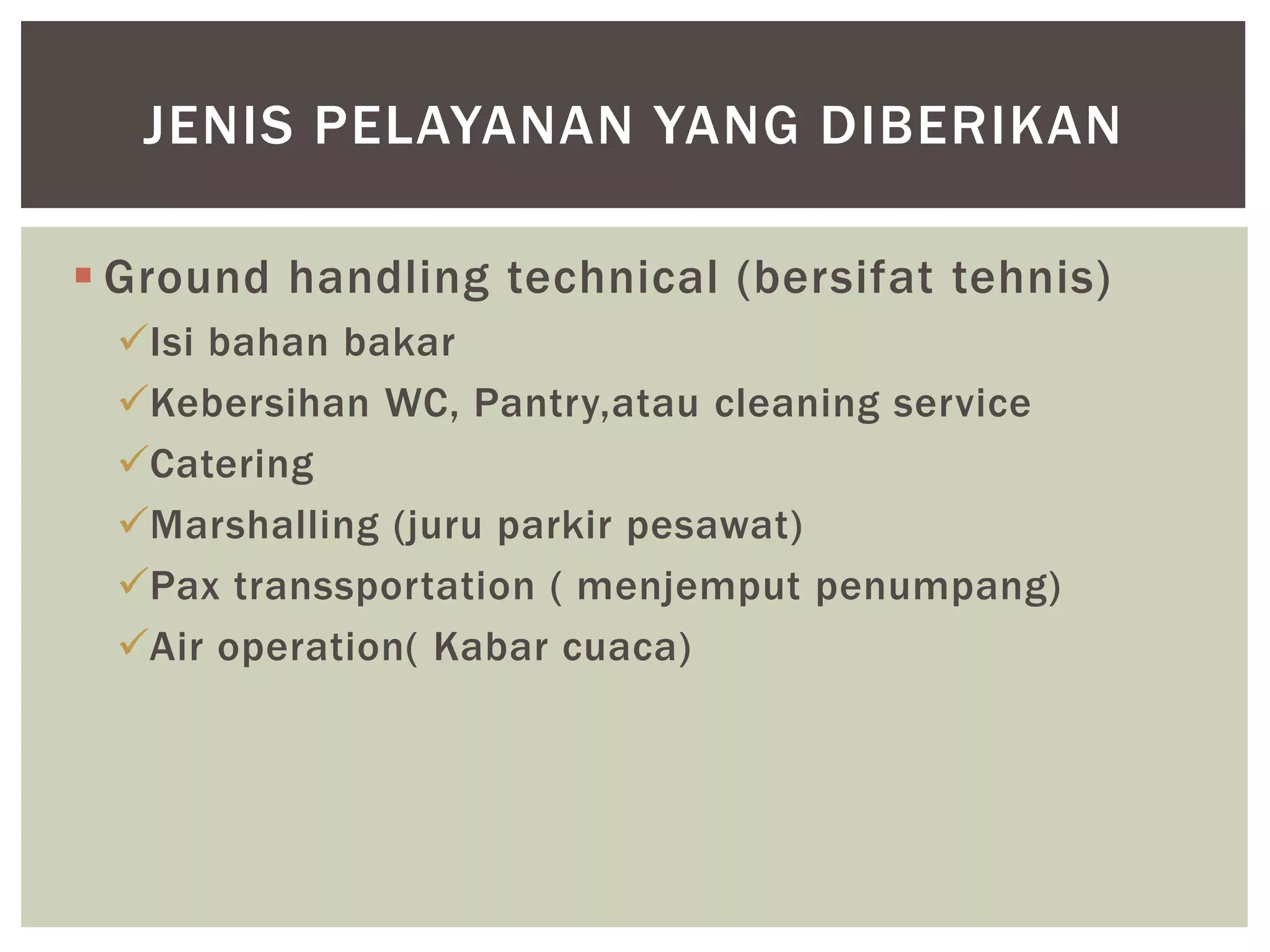 Analisis timetable penerbangan dari dan ke bandara radin | PPTX