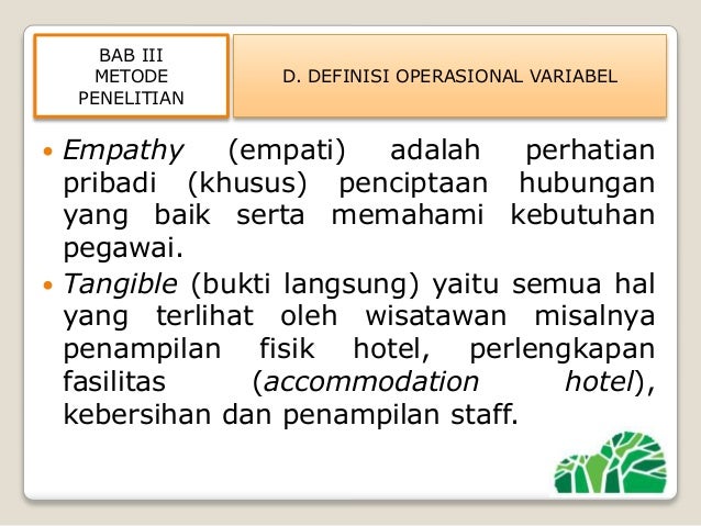 Analisis tingkat kepuasan konsumen terhadap kualitas pelayanan pada Analisis tingkat kepuasan konsumen terhadap kualitas pelayanan pada